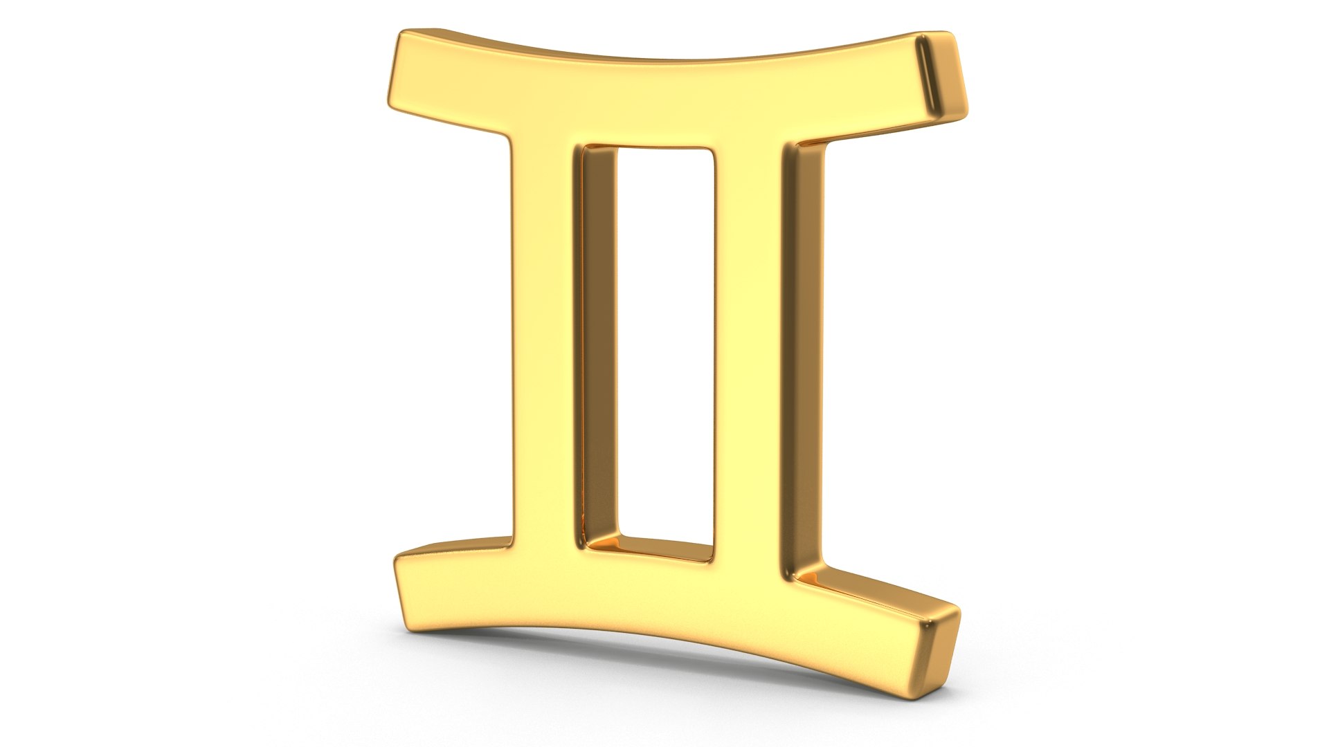 3D Zodiac Sign Gemini - TurboSquid 1854850