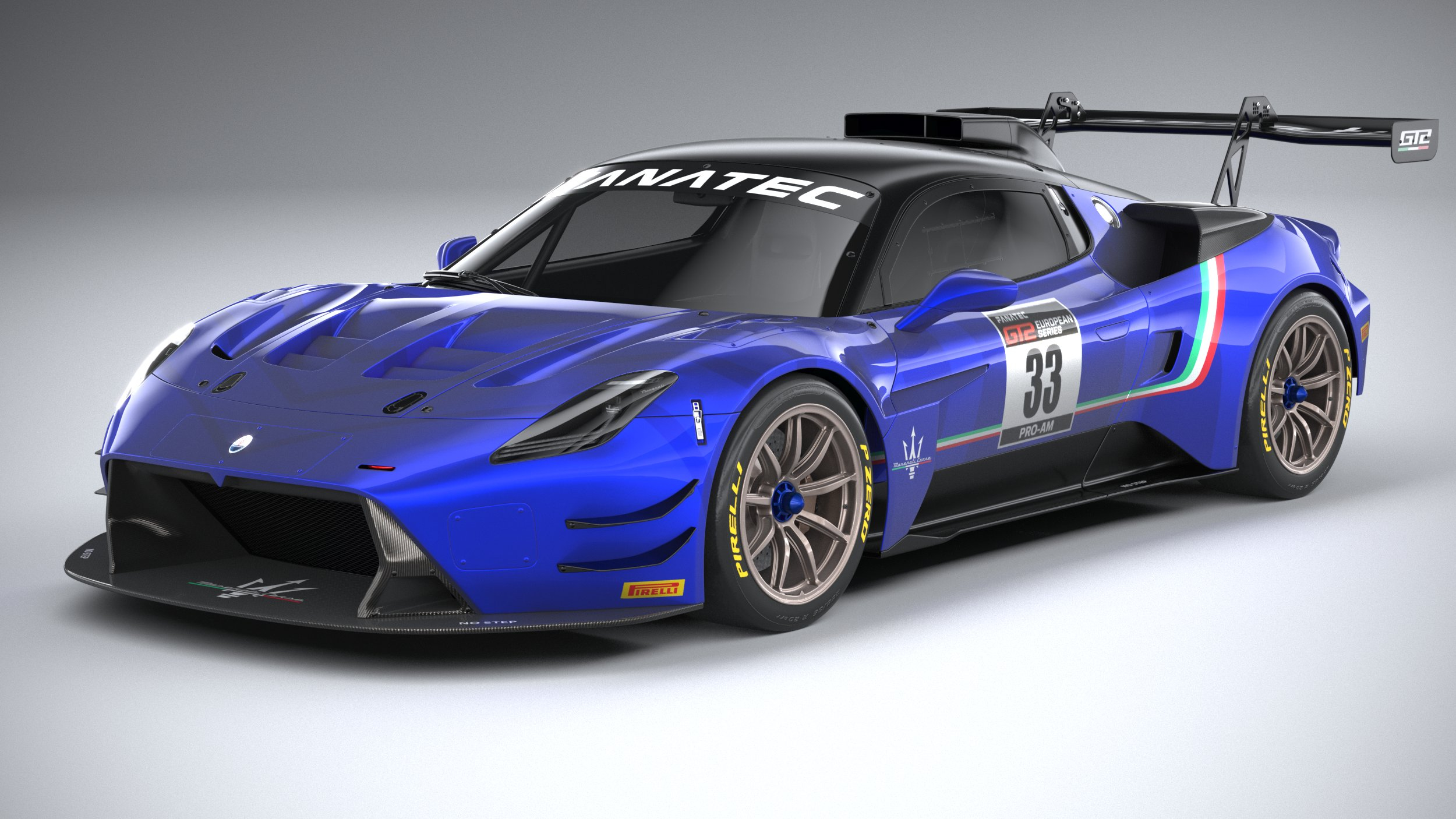 modelo 3d Coche de carreras Maserati GT2 2023 - TurboSquid 2129592