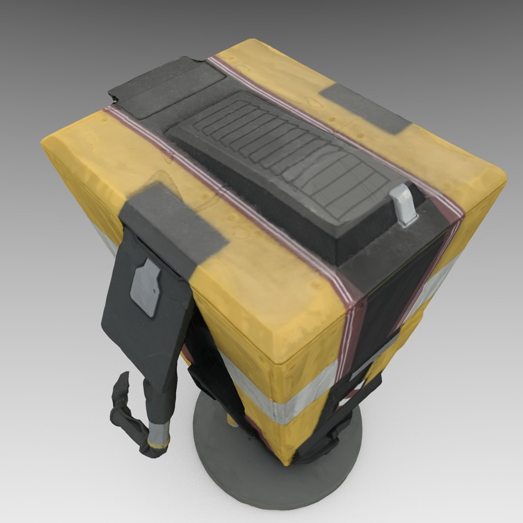 3d Claptrap Figurine Borderlands Model