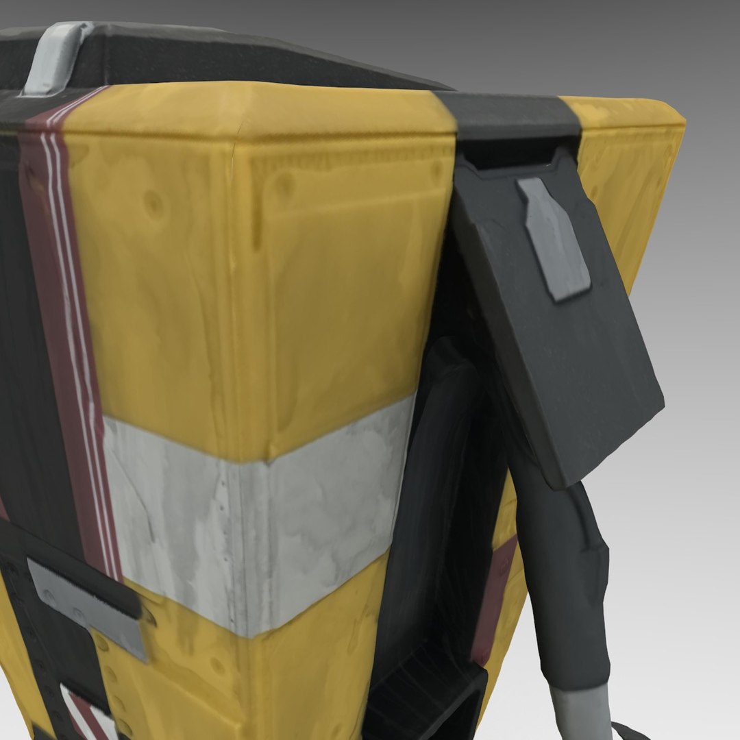 3d Claptrap Figurine Borderlands Model