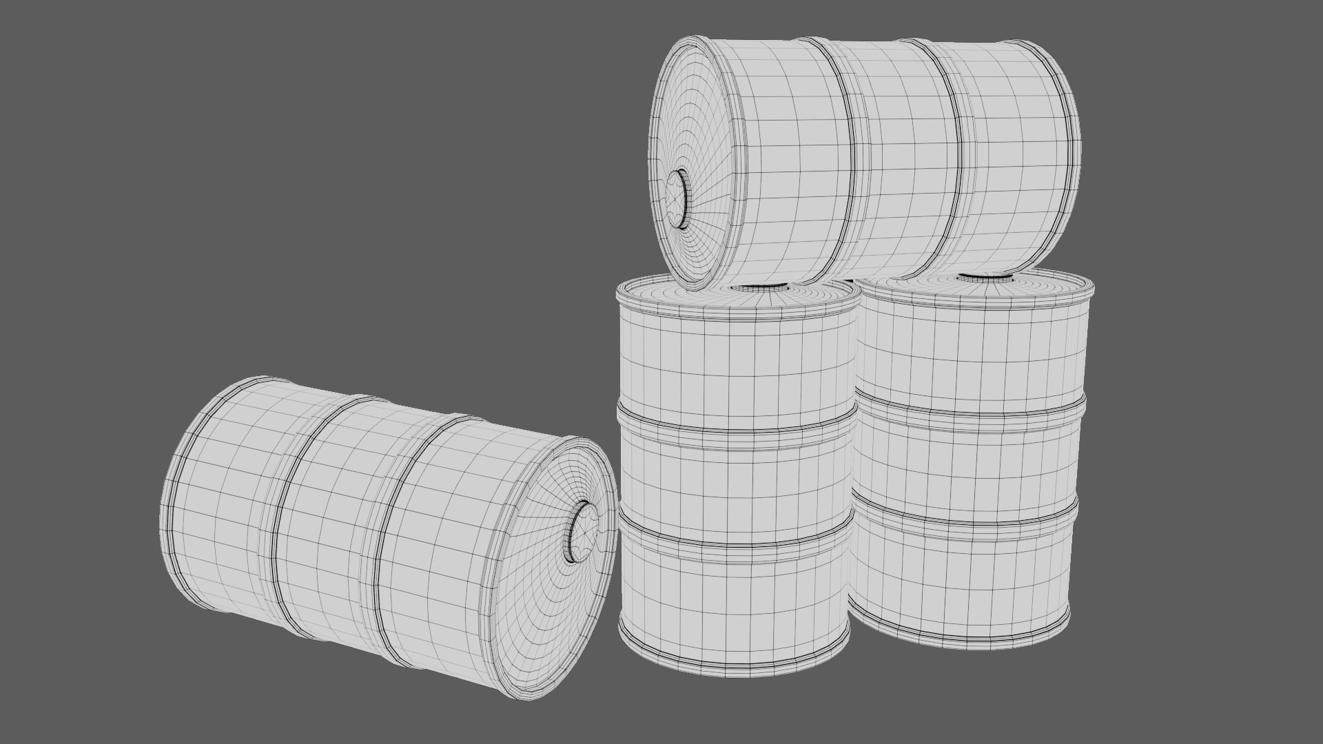 BARRELS ASSETS 3D Model - TurboSquid 2254183