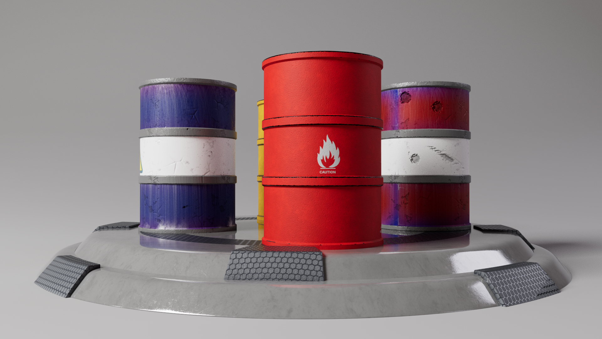 BARRELS ASSETS 3D Model - TurboSquid 2254183