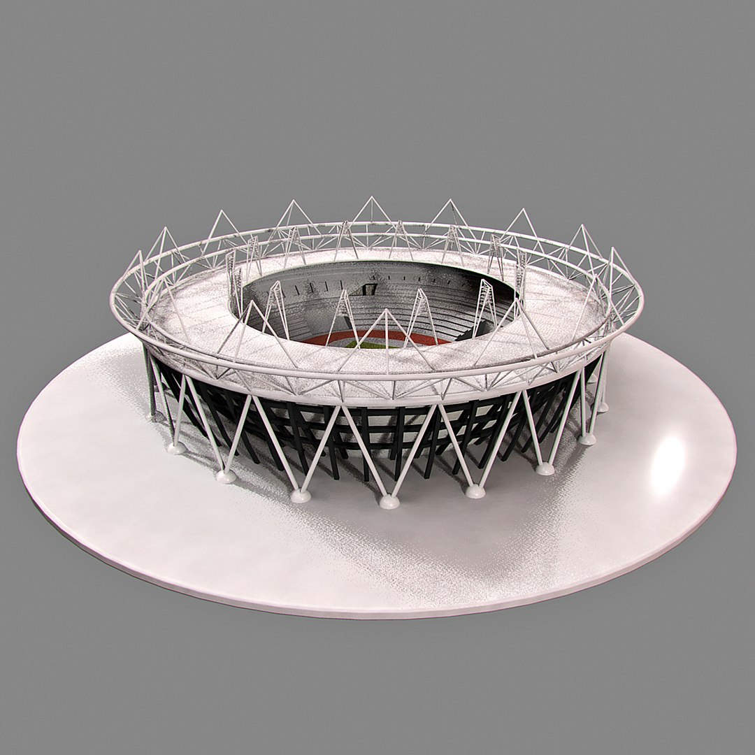 3d Model Olympic Stadium London