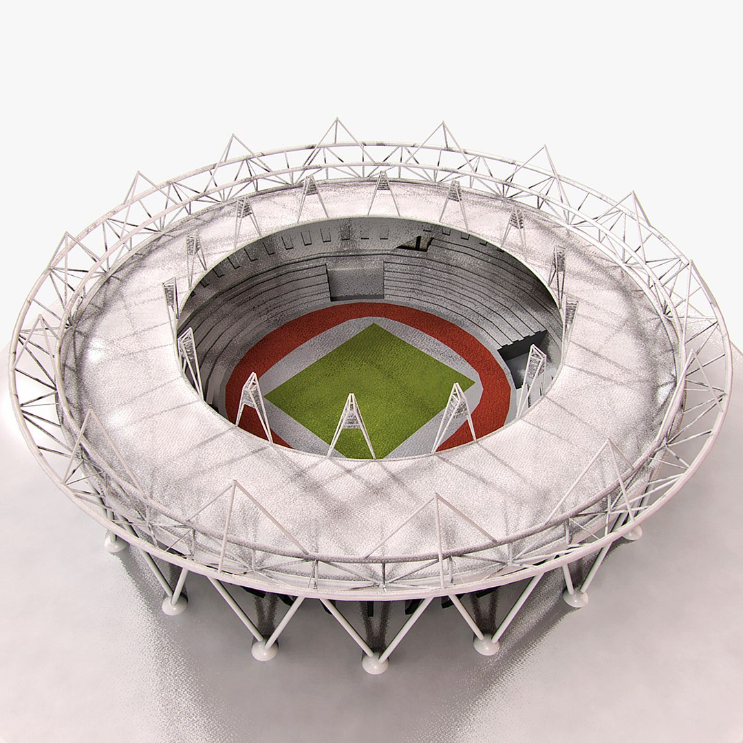 3d Model Olympic Stadium London