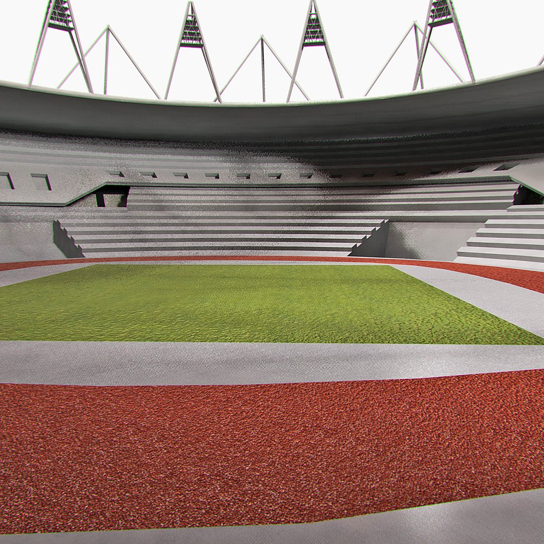 3d Model Olympic Stadium London
