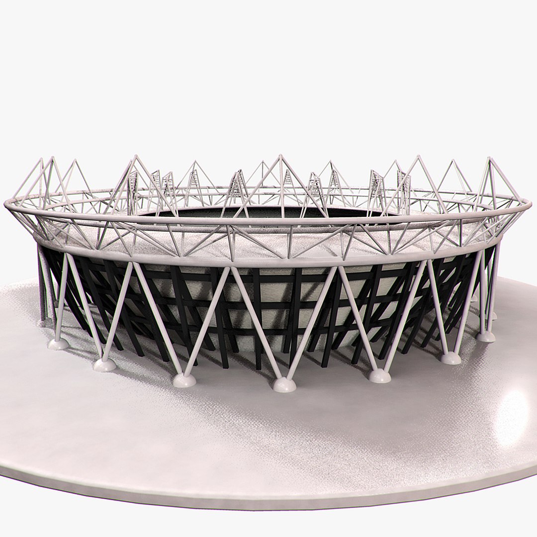 3d Model Olympic Stadium London