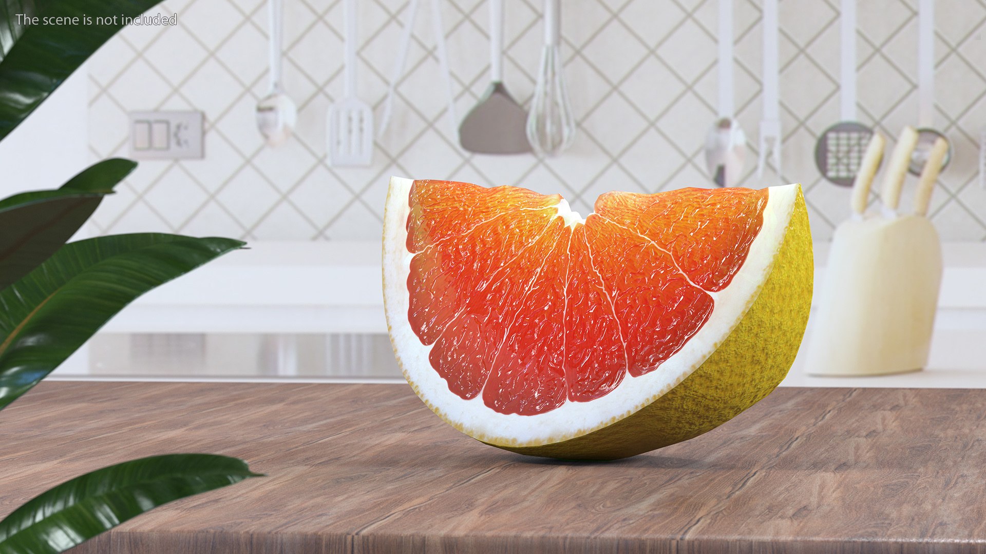 Sliced Grapefruit 3D Model - TurboSquid 2202031