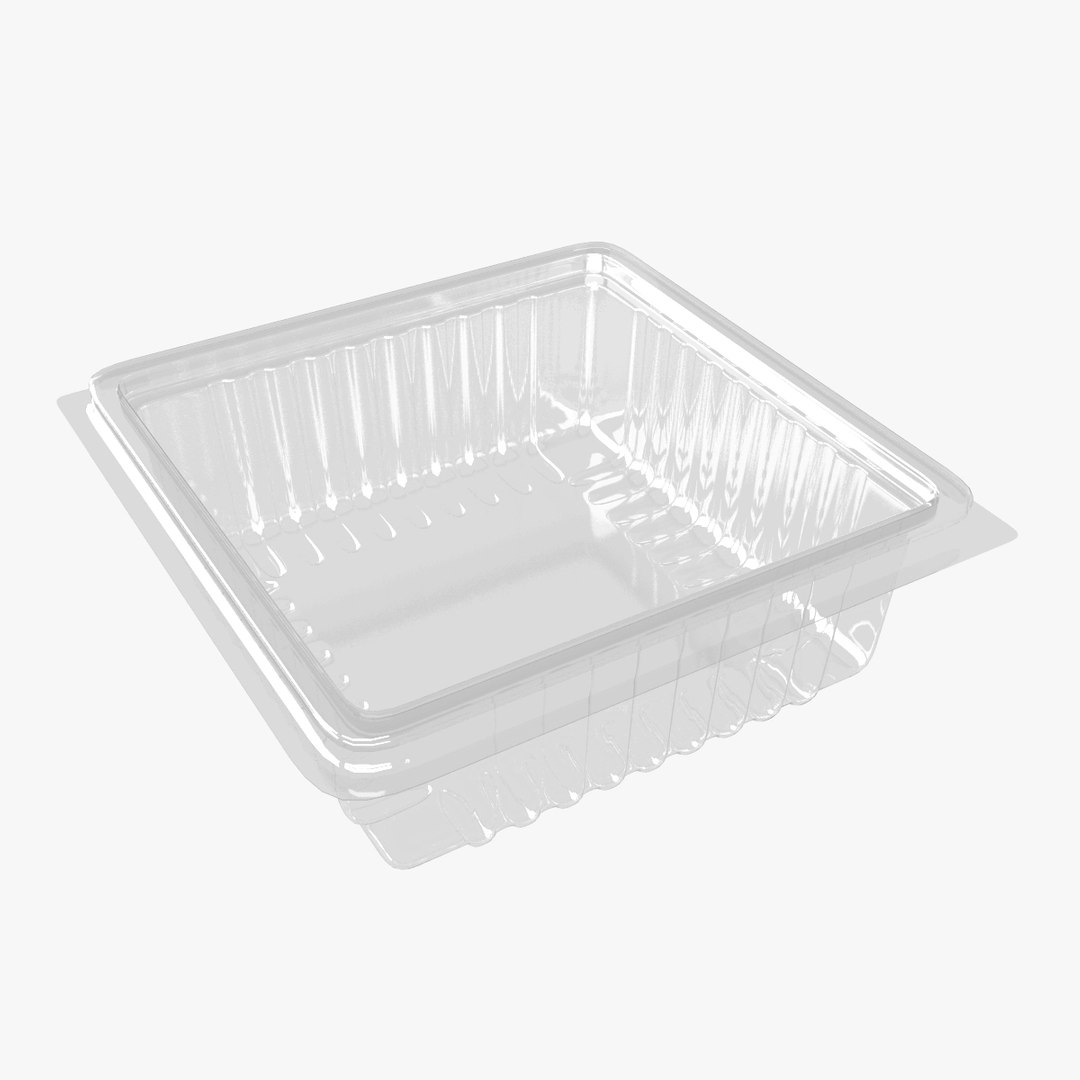 Plastic Container 3D Model - TurboSquid 1382415