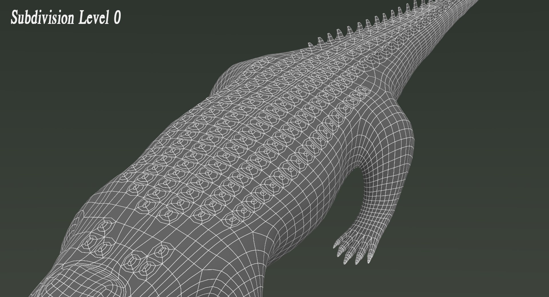 Photorealistic Crocodile 3D - TurboSquid 1219504