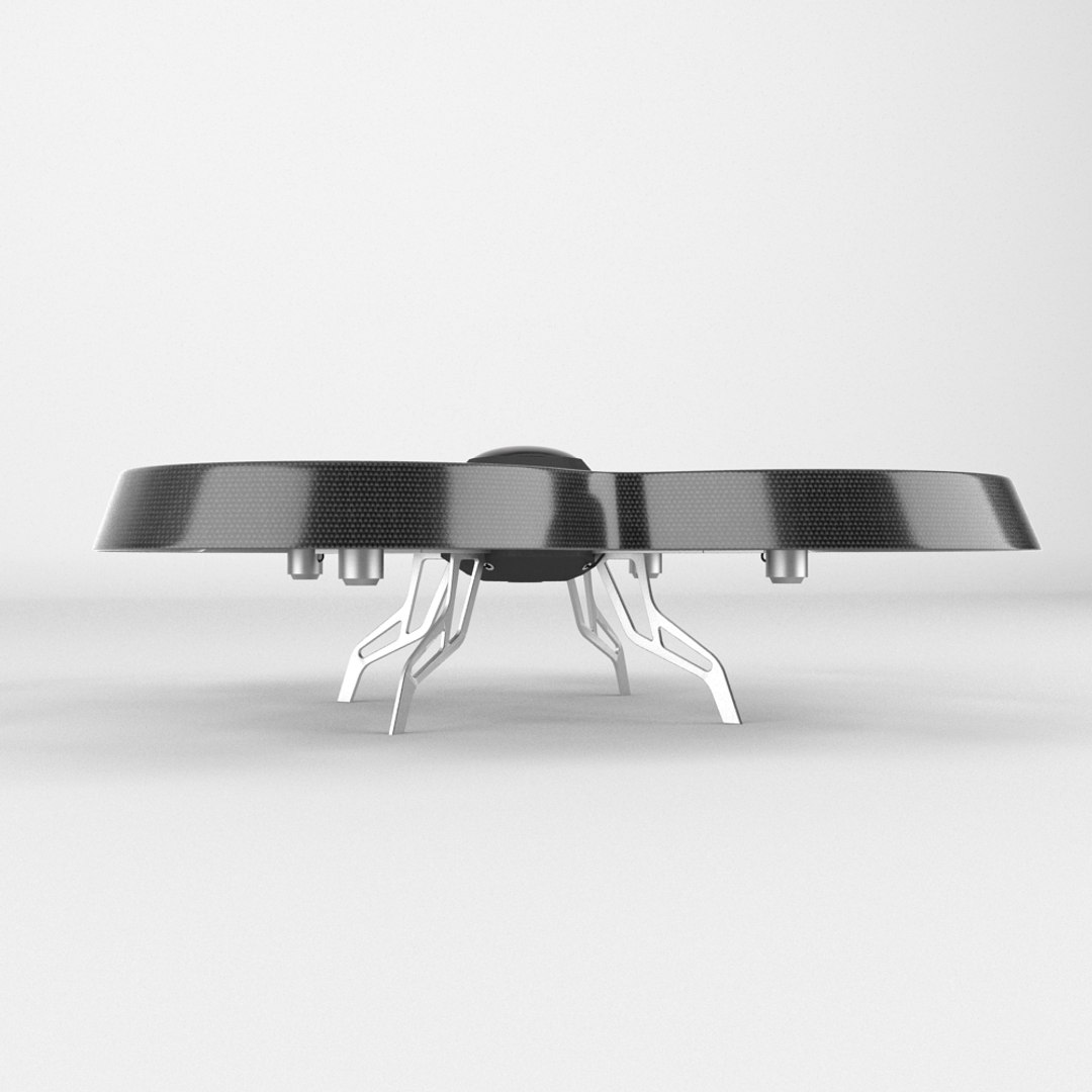 quadcopter realistic 3d model