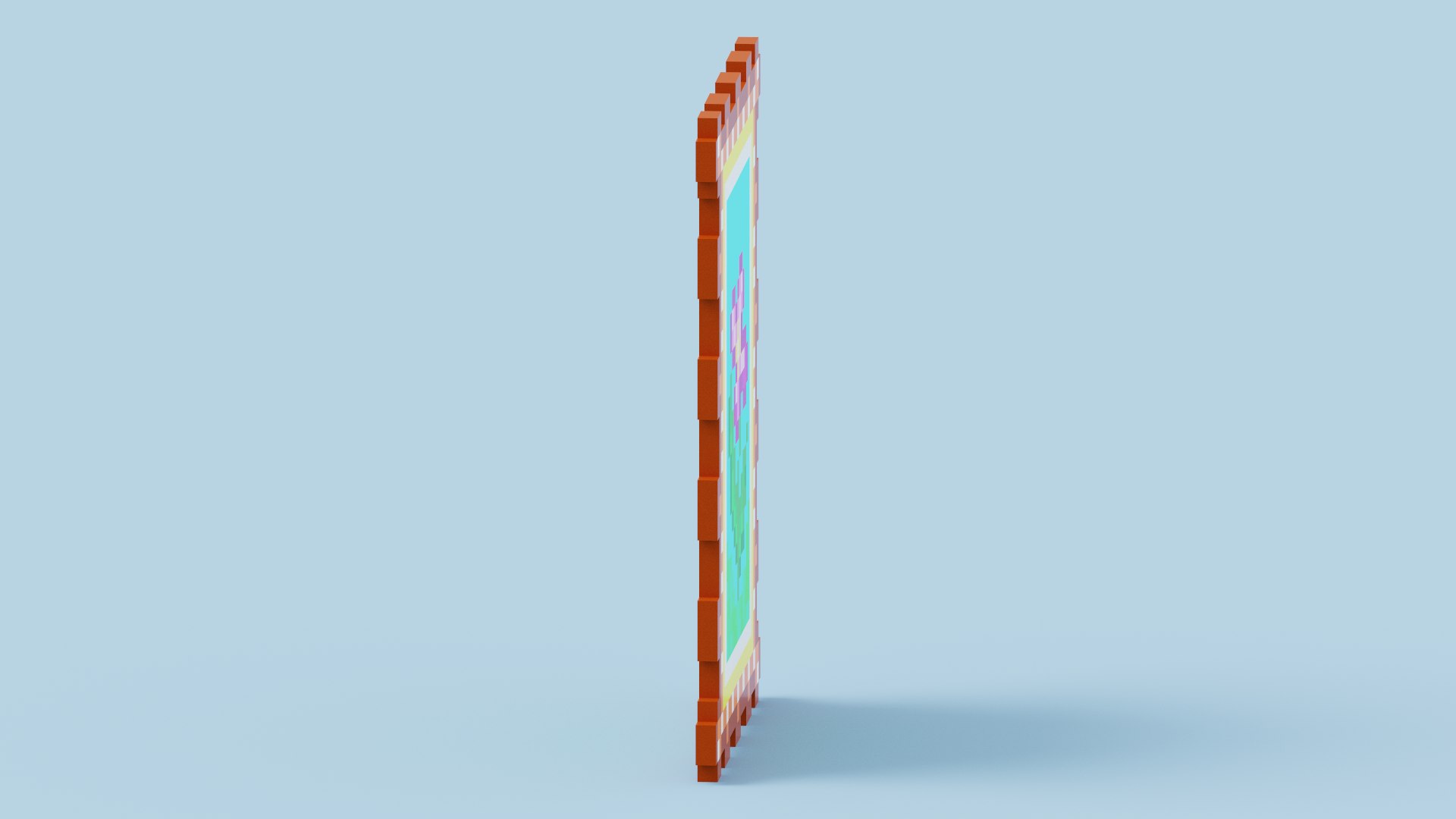 Minecraft Picture Frame 3D Model - TurboSquid 2215031