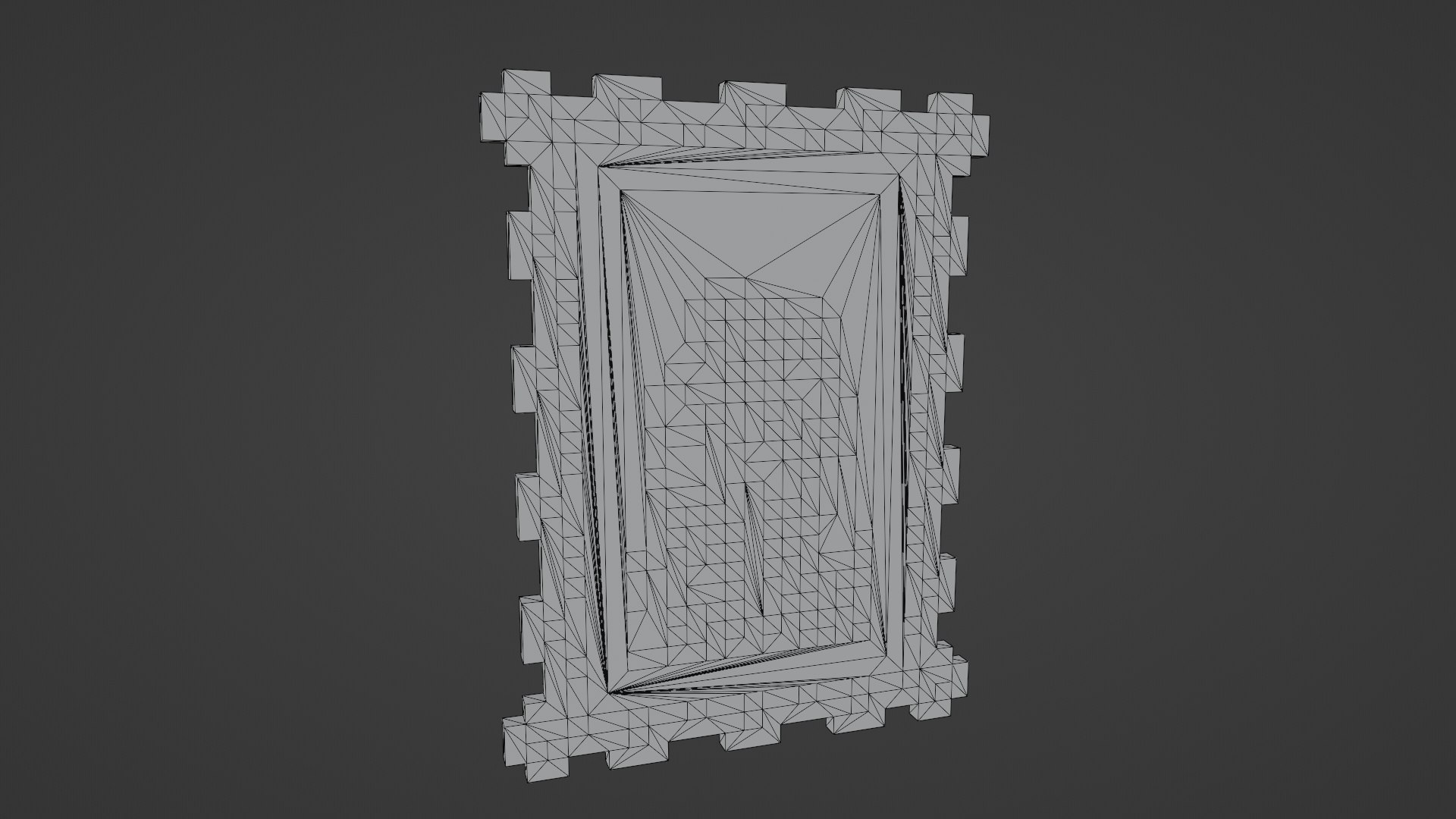 Minecraft Picture Frame 3D Model - TurboSquid 2215031