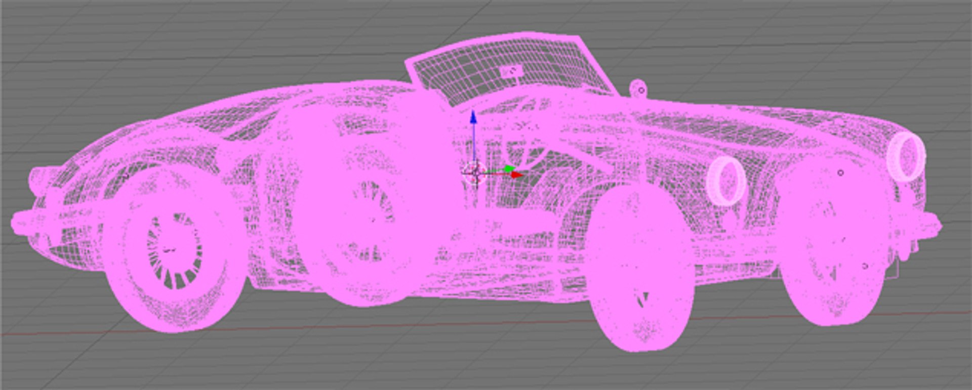 3dsmax classic mg mga car