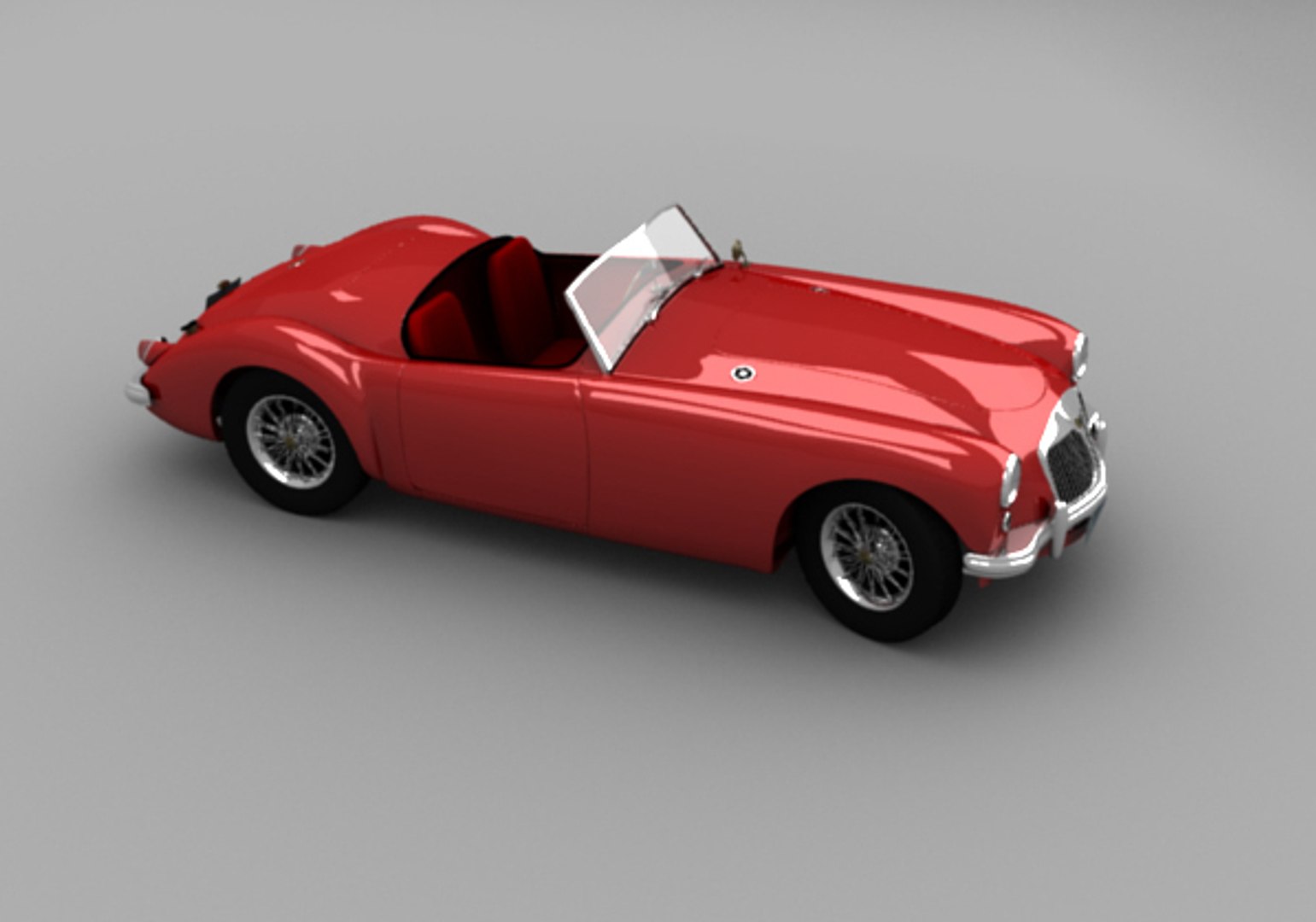 3dsmax classic mg mga car
