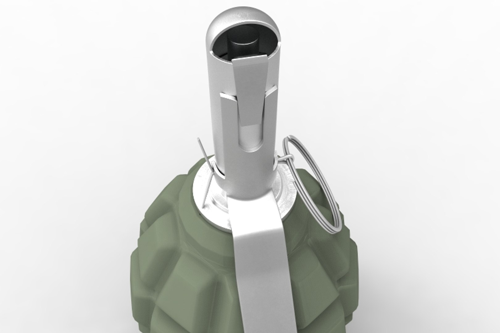 Russian F1 Hand Grenade 3d Ma