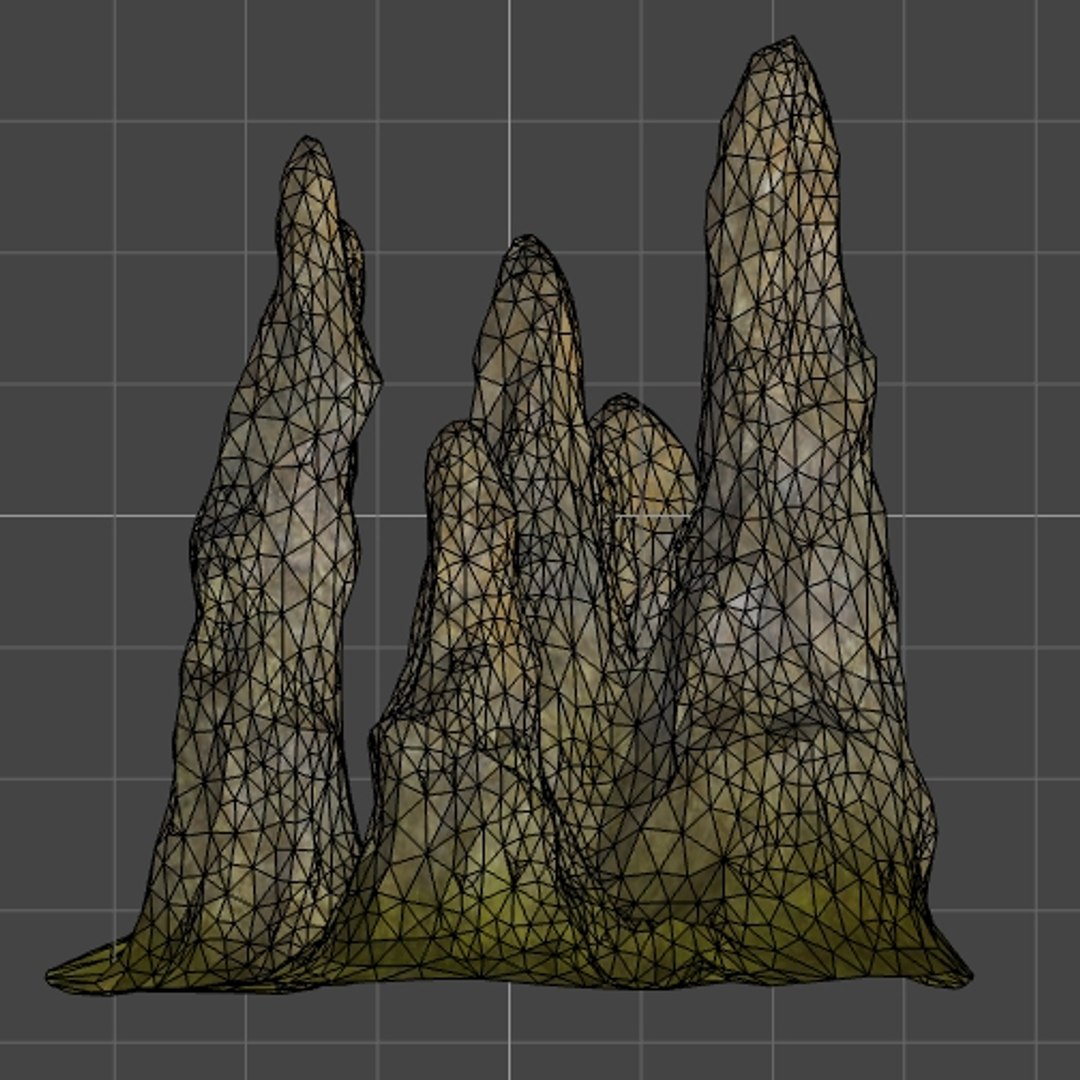 Free 3D Stalagmite - TurboSquid 1424172