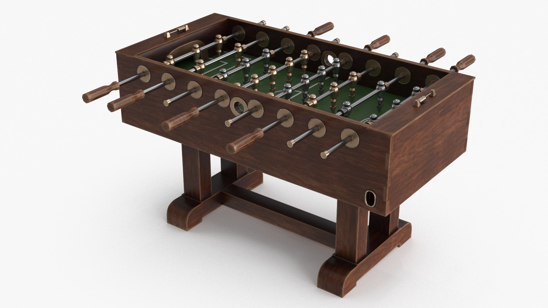 Foosball Pool Table 3D Model - TurboSquid 2255194