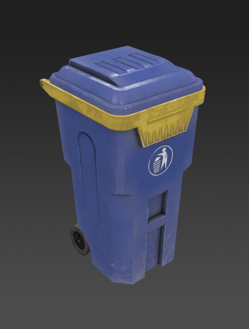 Trash 3D Model - TurboSquid 1214762