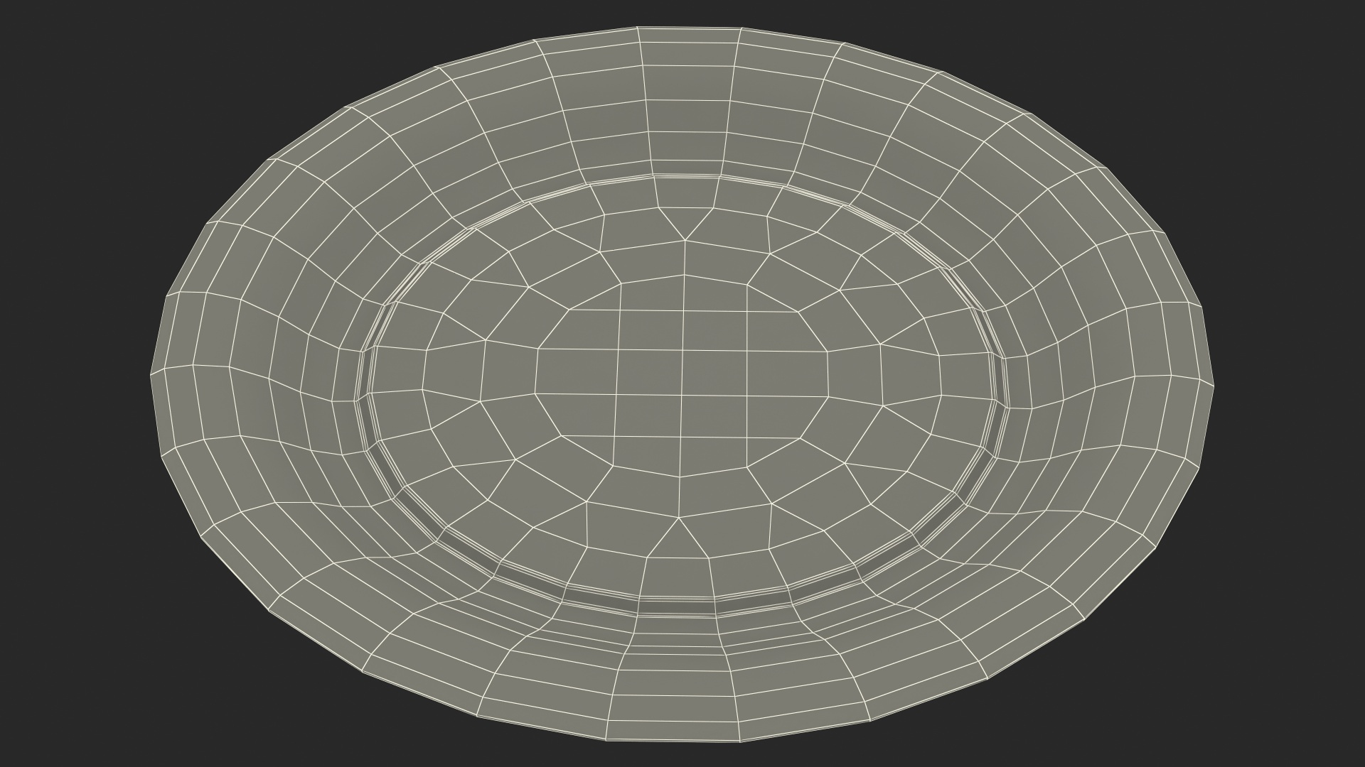 3D Colored Circles Paper Plate model - TurboSquid 2049092