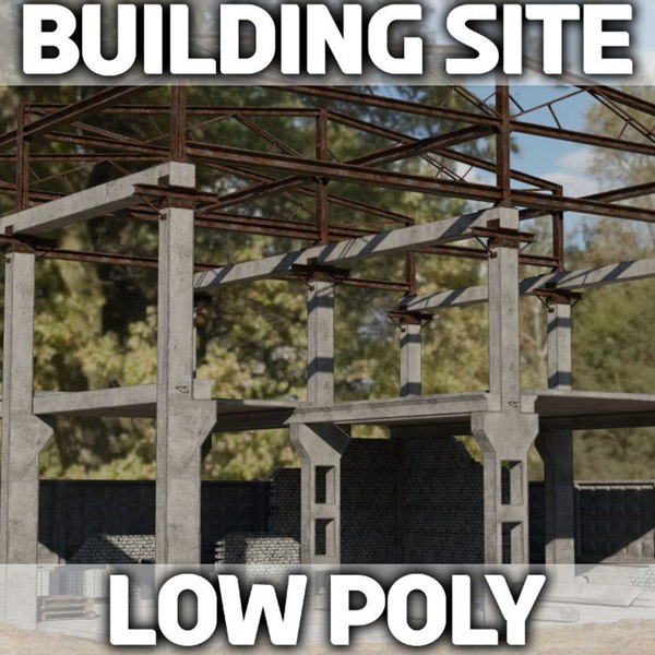 Construction Site Blender Models for Download | TurboSquid