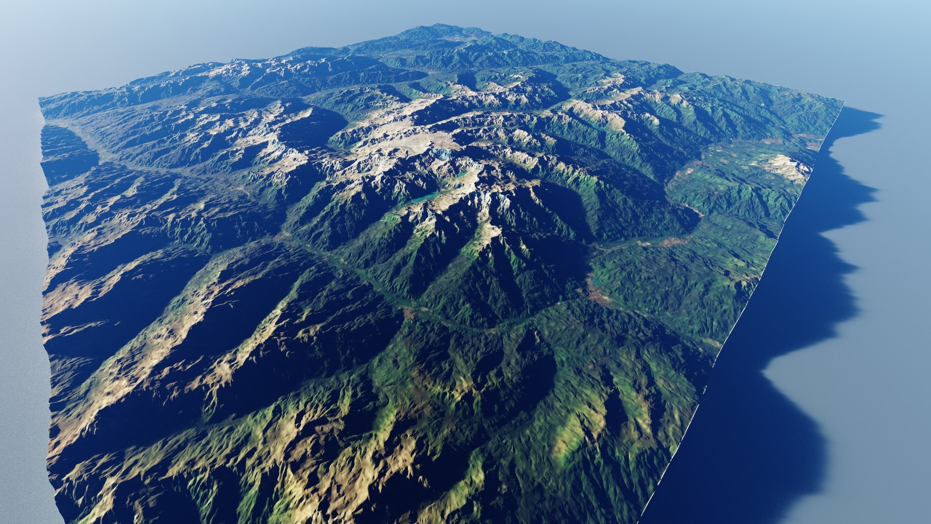 Alp Terrain 7 Model - TurboSquid 2200045