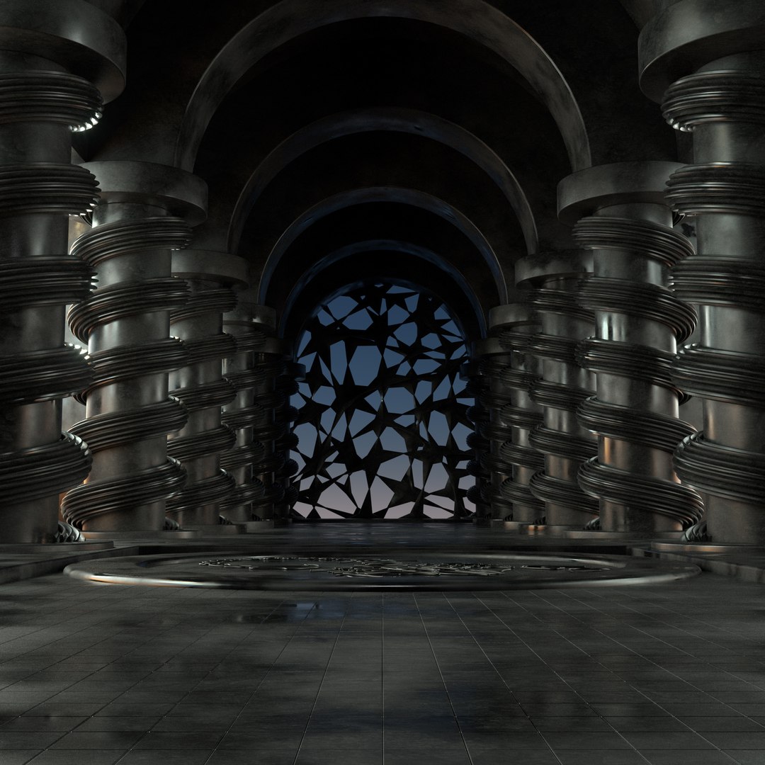 3D Fantasy Temple Background Environment - TurboSquid 2040109