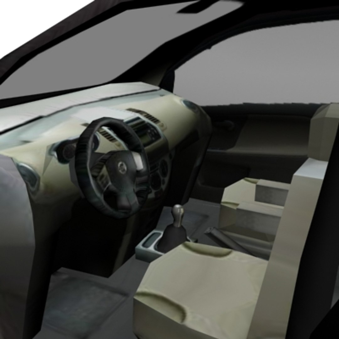 nissan note 3d max