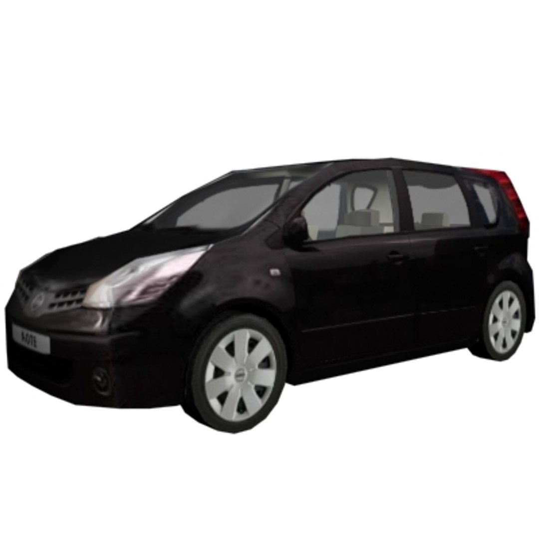 nissan note 3d max