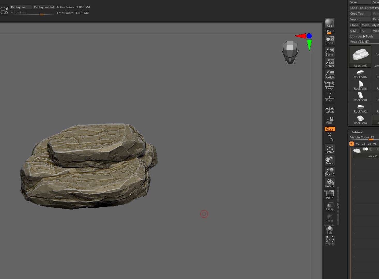 3D Rock Model - TurboSquid 2107509