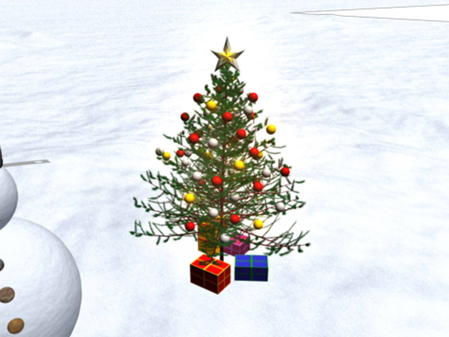 maya christmas tree