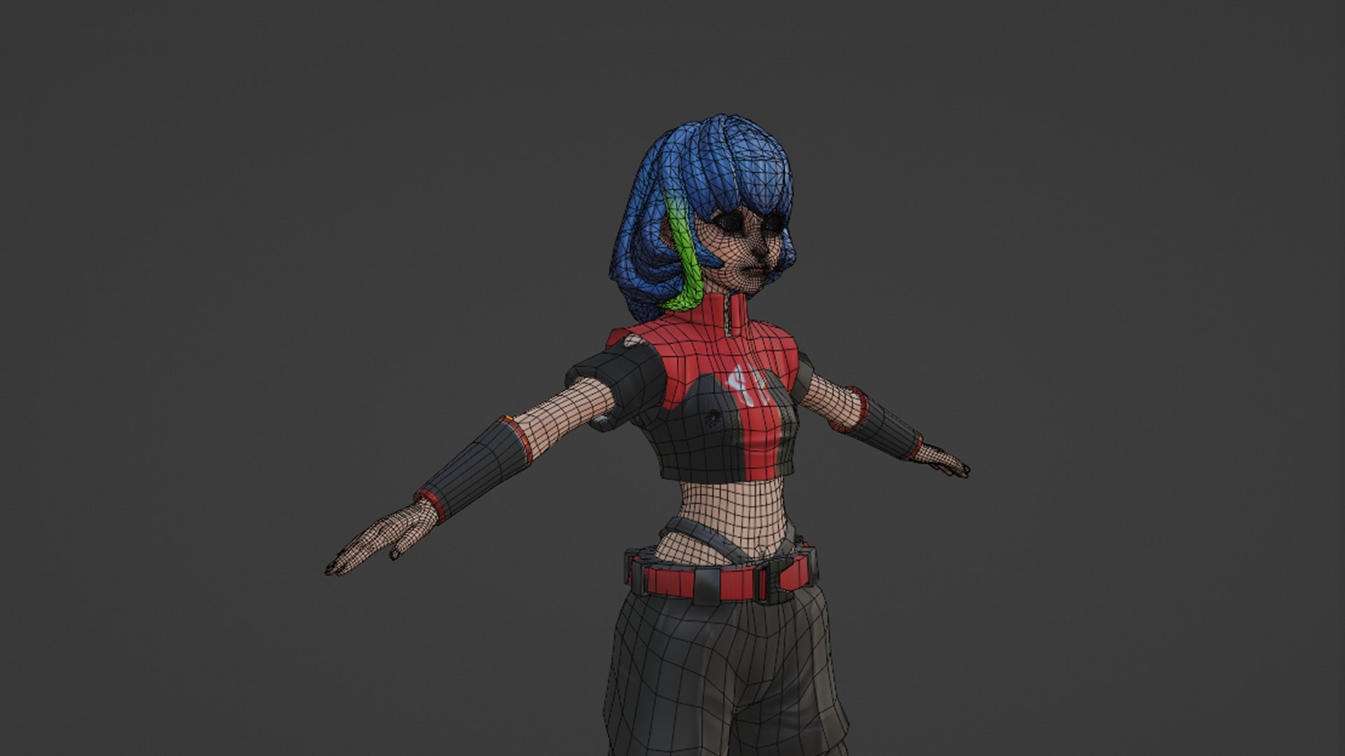 Cartoon Rigged Cute Dance Girl-Avaya Character 3D Model 3D Model ...