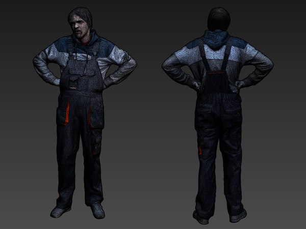 3D Stylized Car Mechanic Character model - TurboSquid 1723905