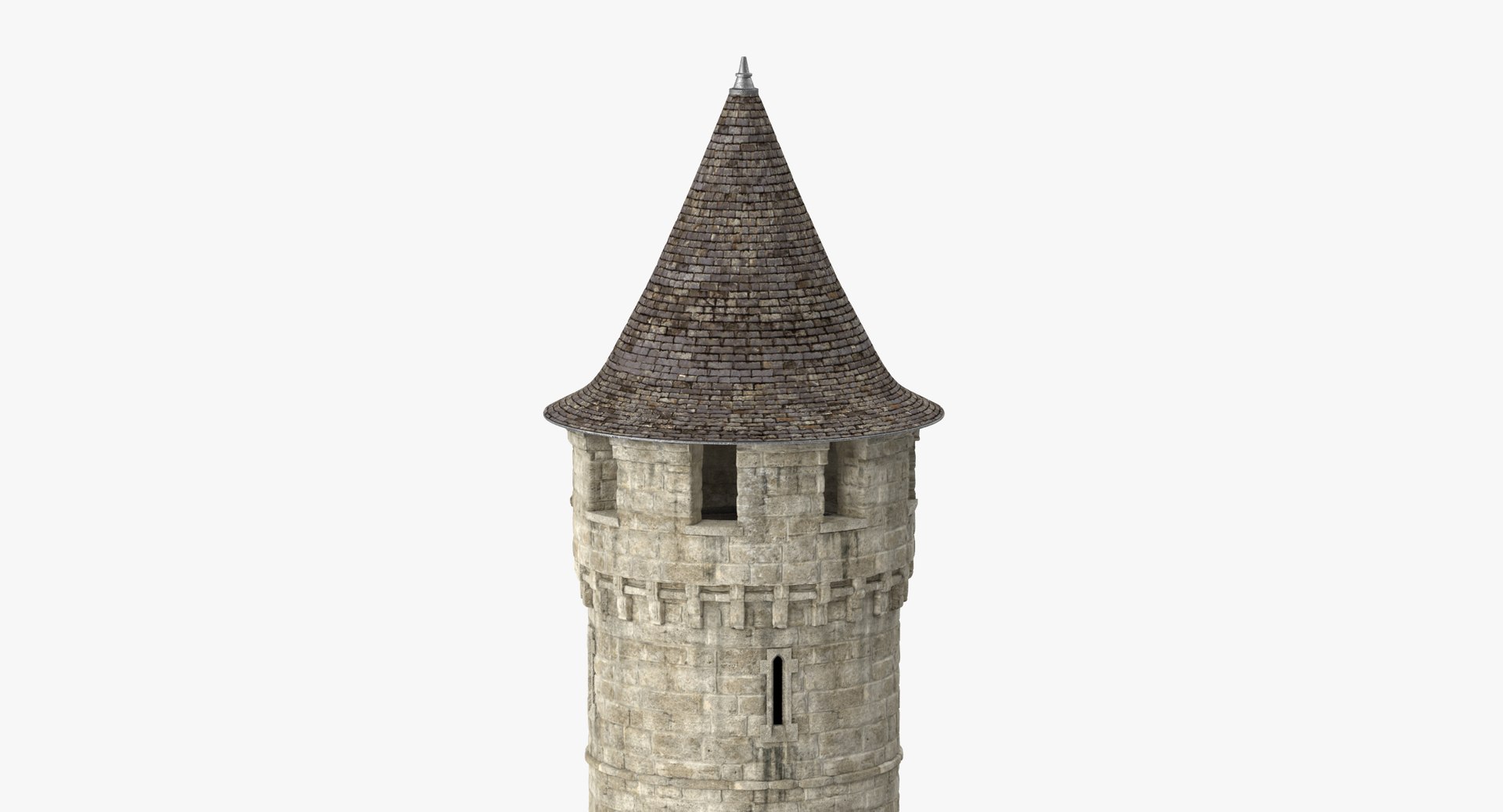 Turret Roof 01 C4d