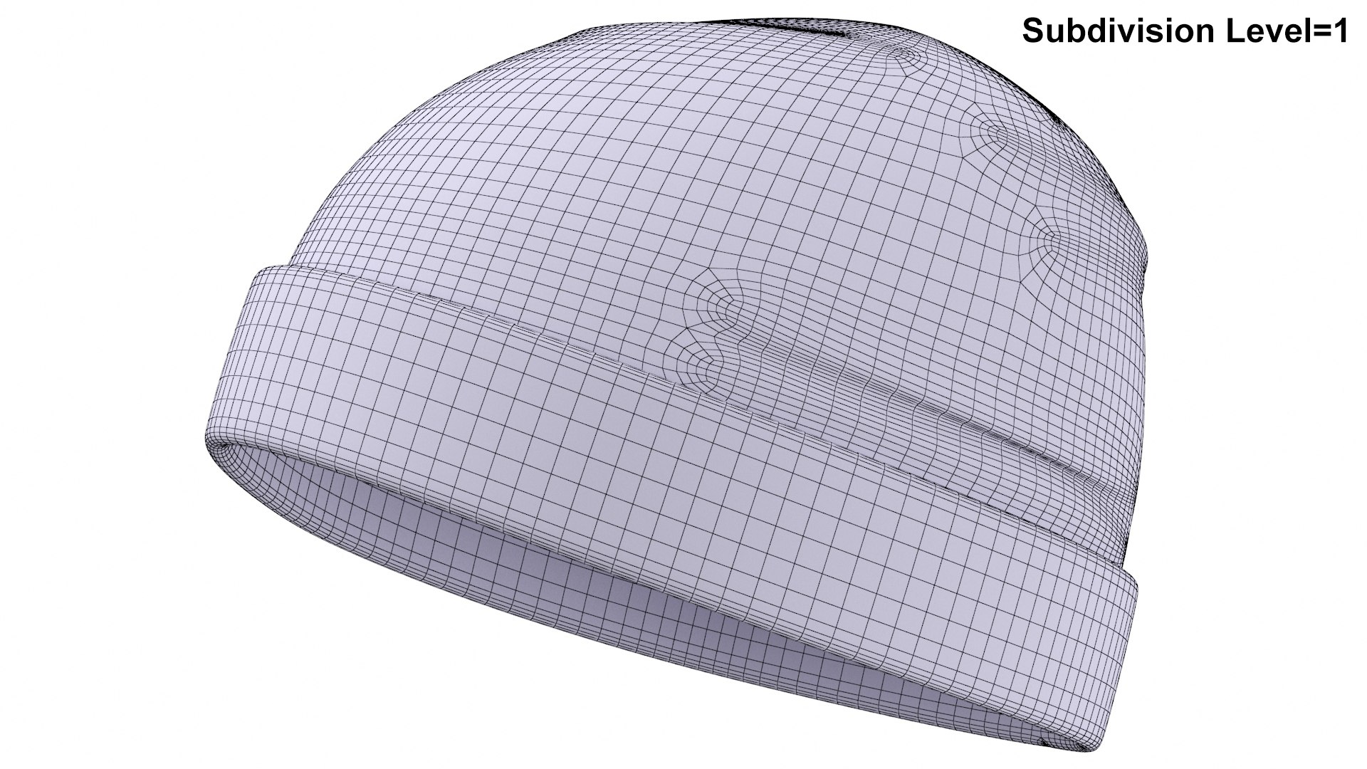 3D Gray Winter Hat Model - TurboSquid 2302621