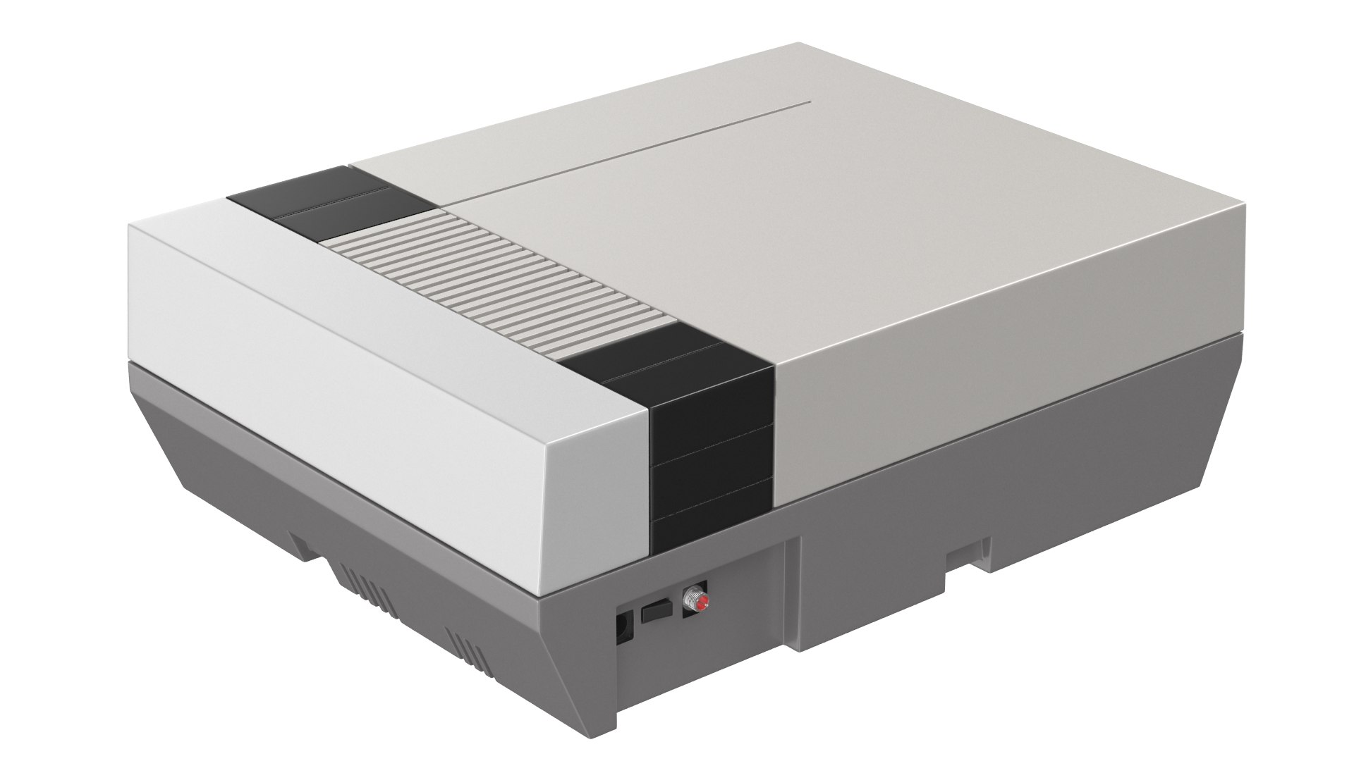 Nintendo Entertainment System Console model - TurboSquid 1957470