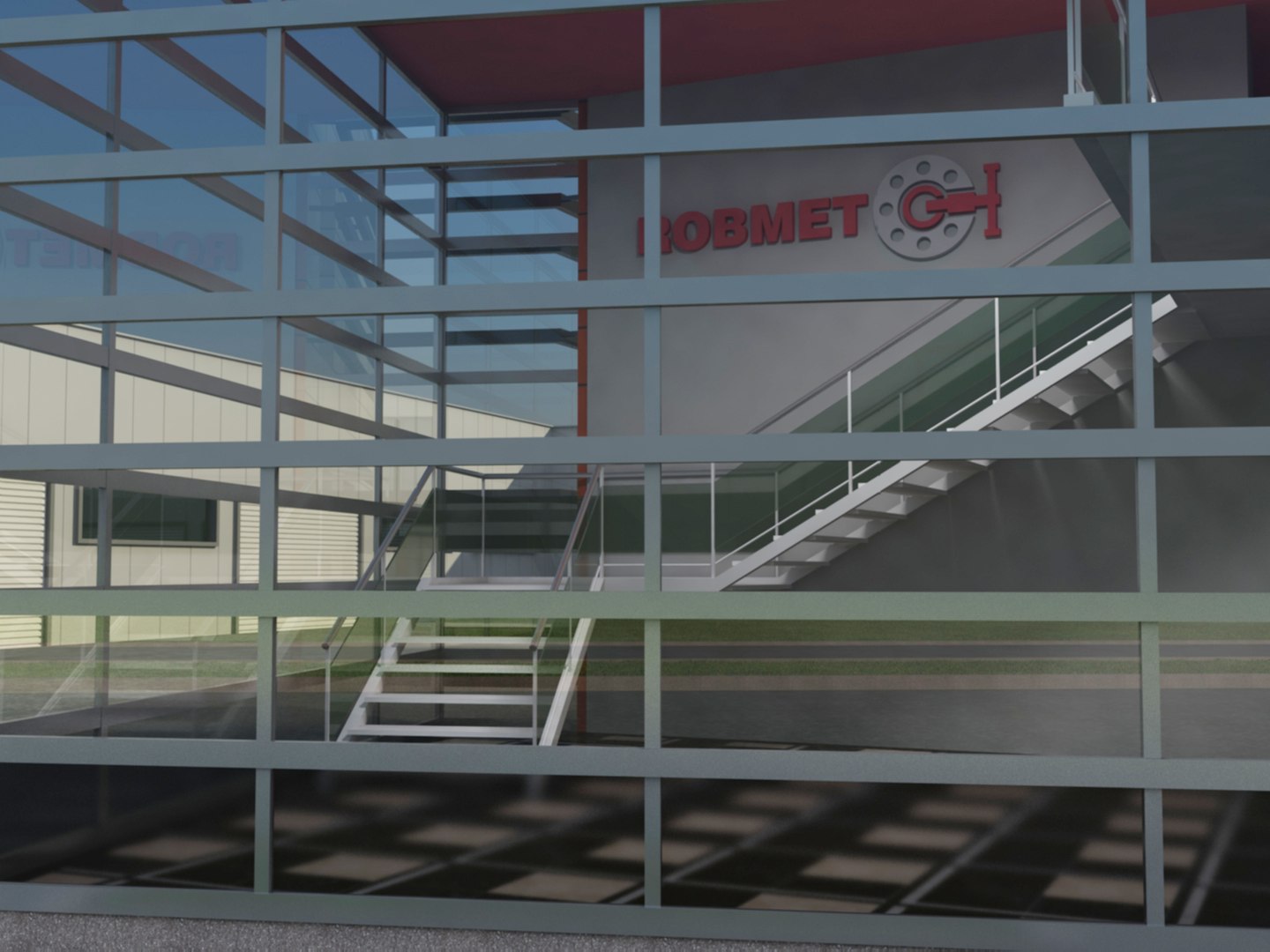 Logistics Center 3d Model