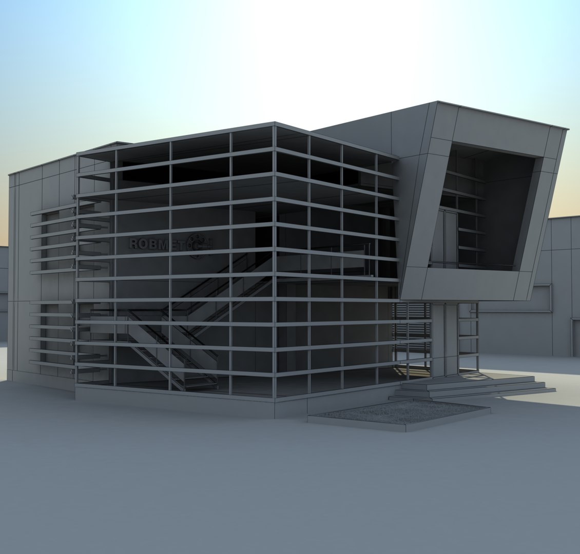 Logistics Center 3d Model