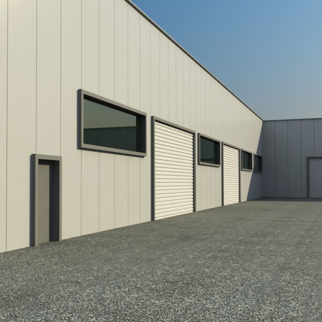 Logistics Center 3d Model