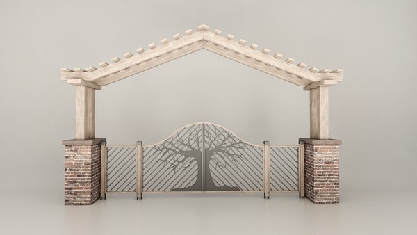 SketchUp Gate Models | TurboSquid