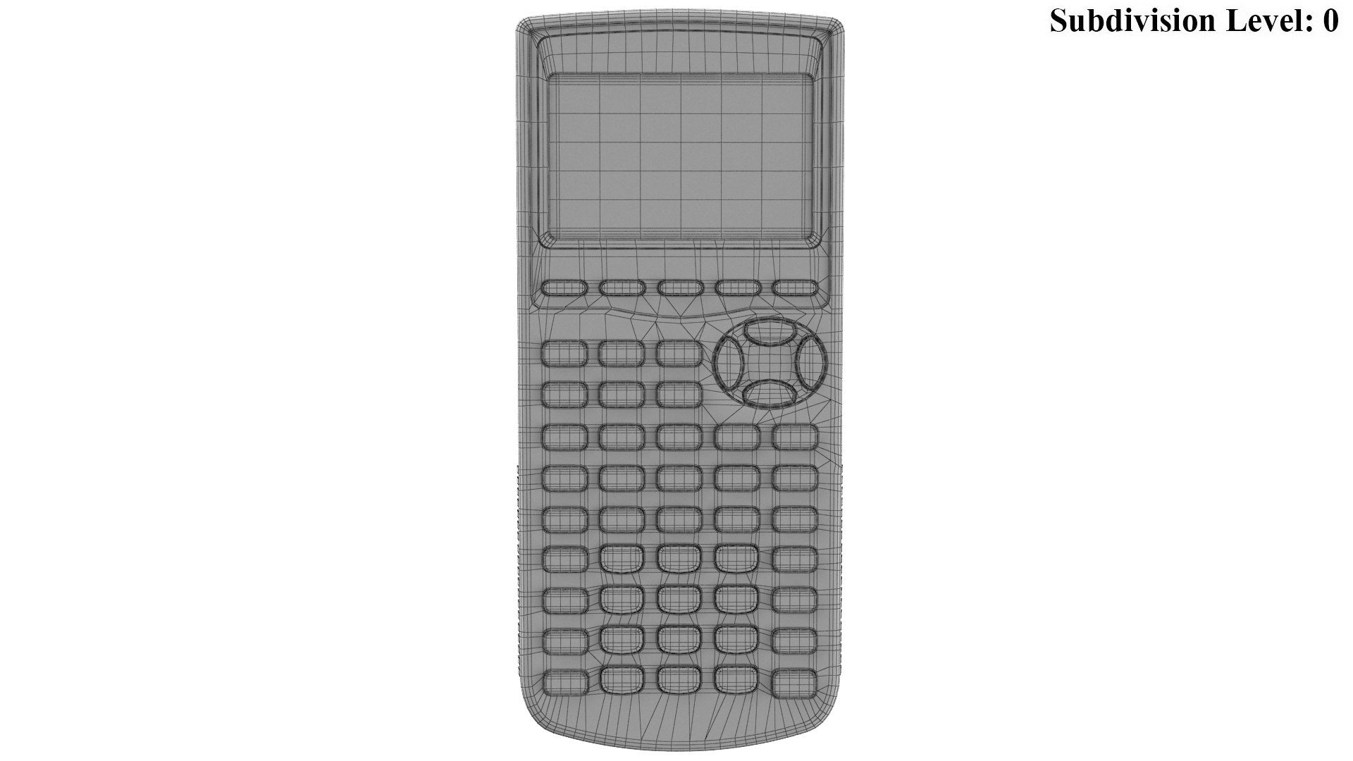 Graphing Calculator 3D Model - TurboSquid 1973113
