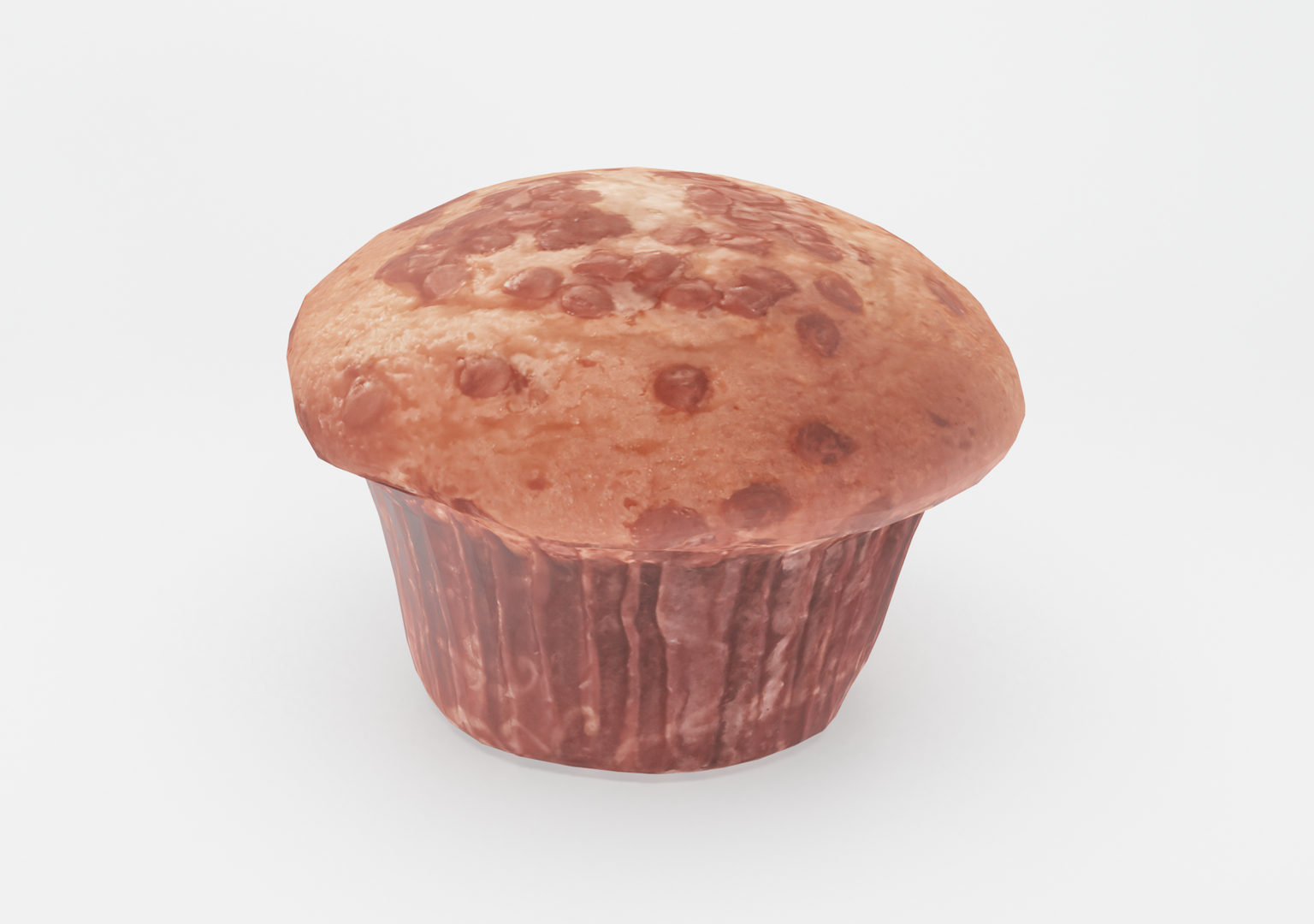Chocolate muffin 3D model - TurboSquid 1686272