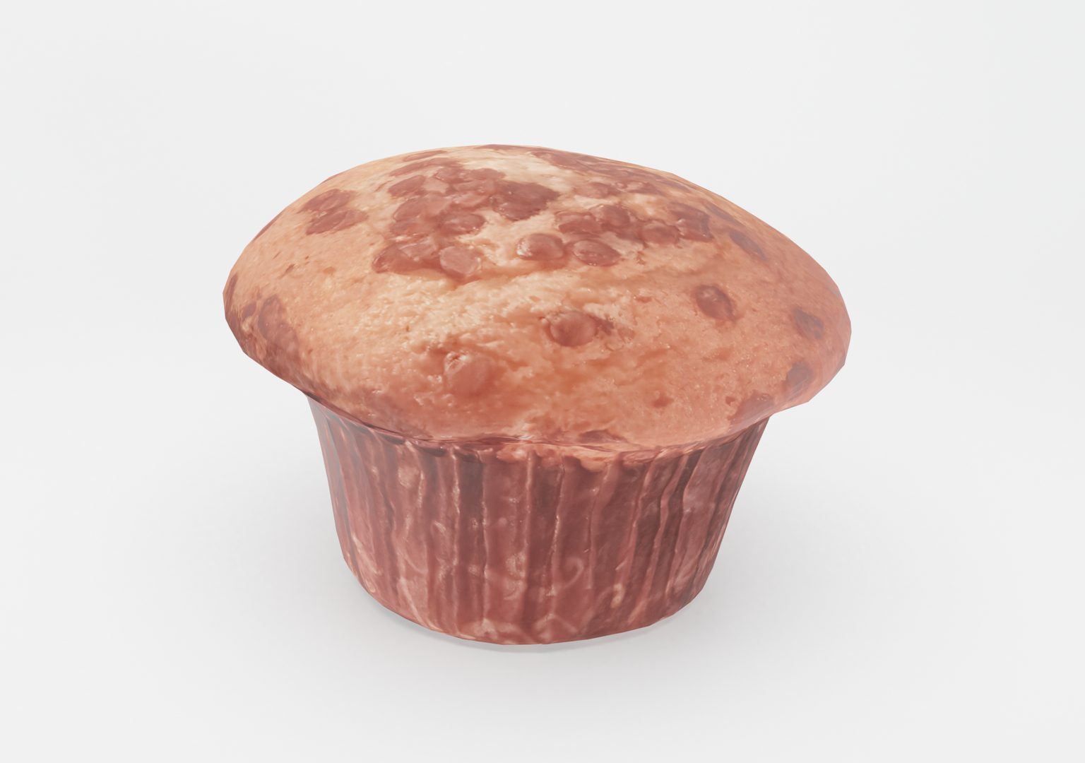 Chocolate muffin 3D model - TurboSquid 1686272
