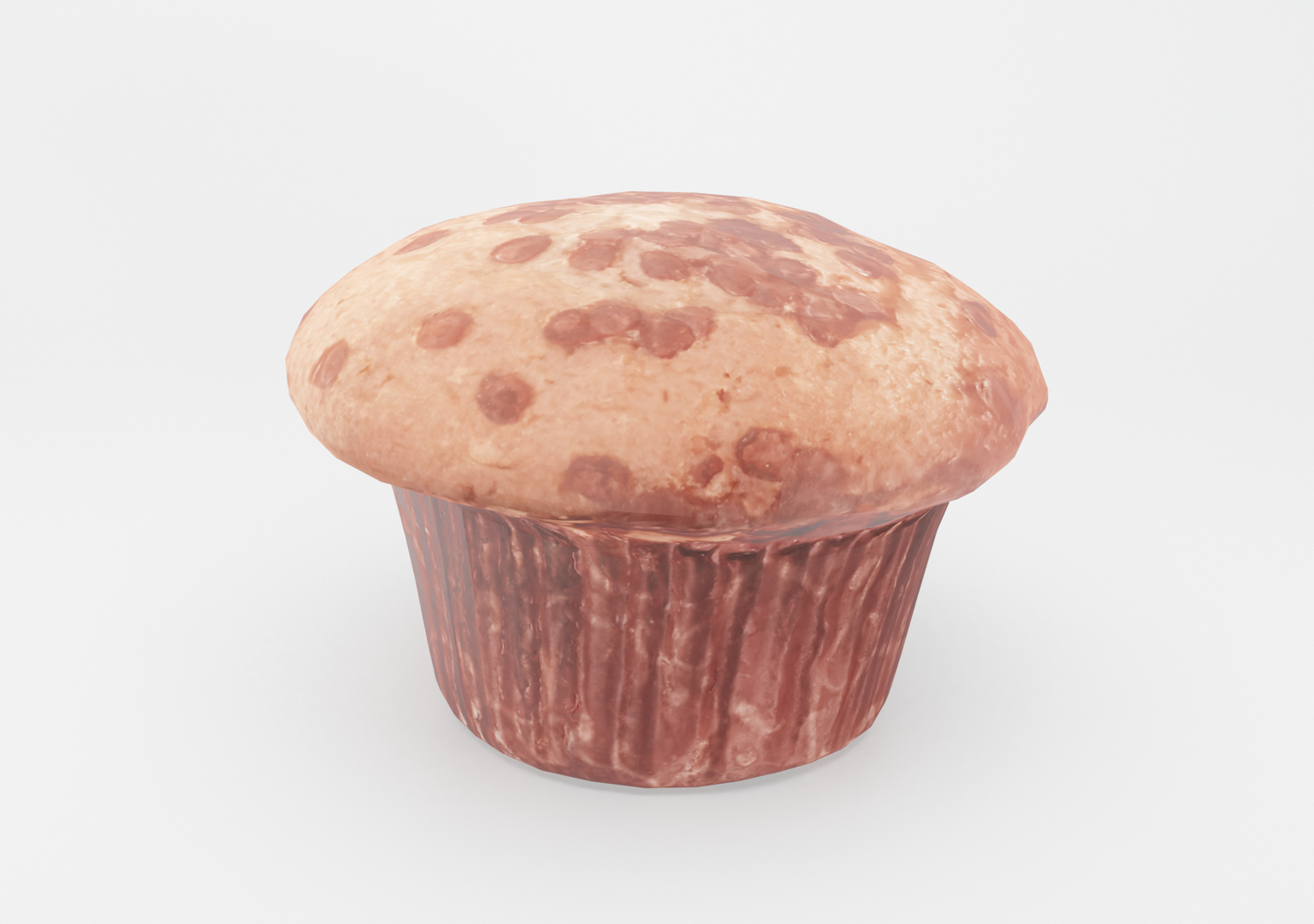 Chocolate muffin 3D model - TurboSquid 1686272