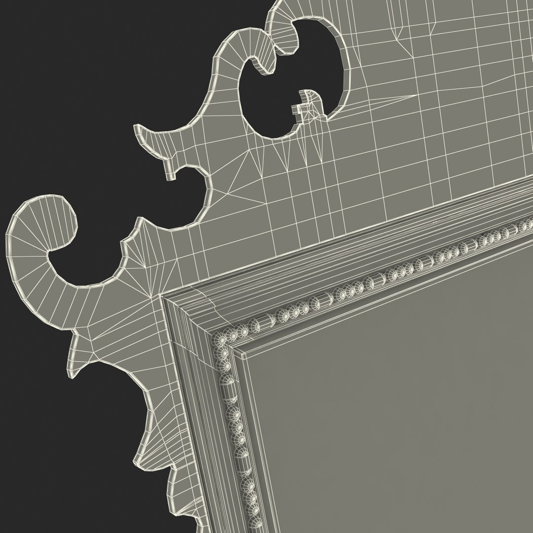 Classic Mirror 3d Model