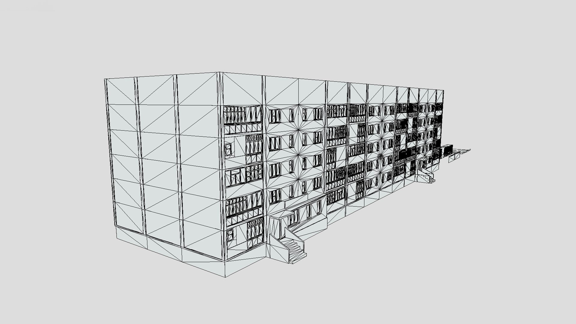 Russian Building Modular PBR 3D Model - TurboSquid 2144913