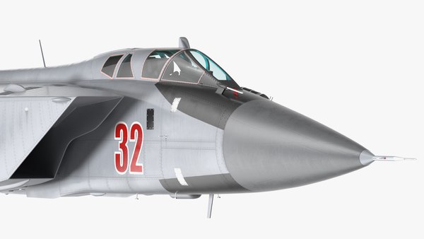 Mikoyan MiG-31 초음속 요격 항공기 비행 3D 모델 - TurboSquid 1945009
