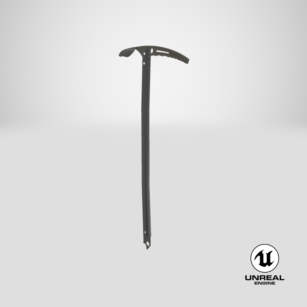 3D Mountaineering Ice Axe - TurboSquid 1450047