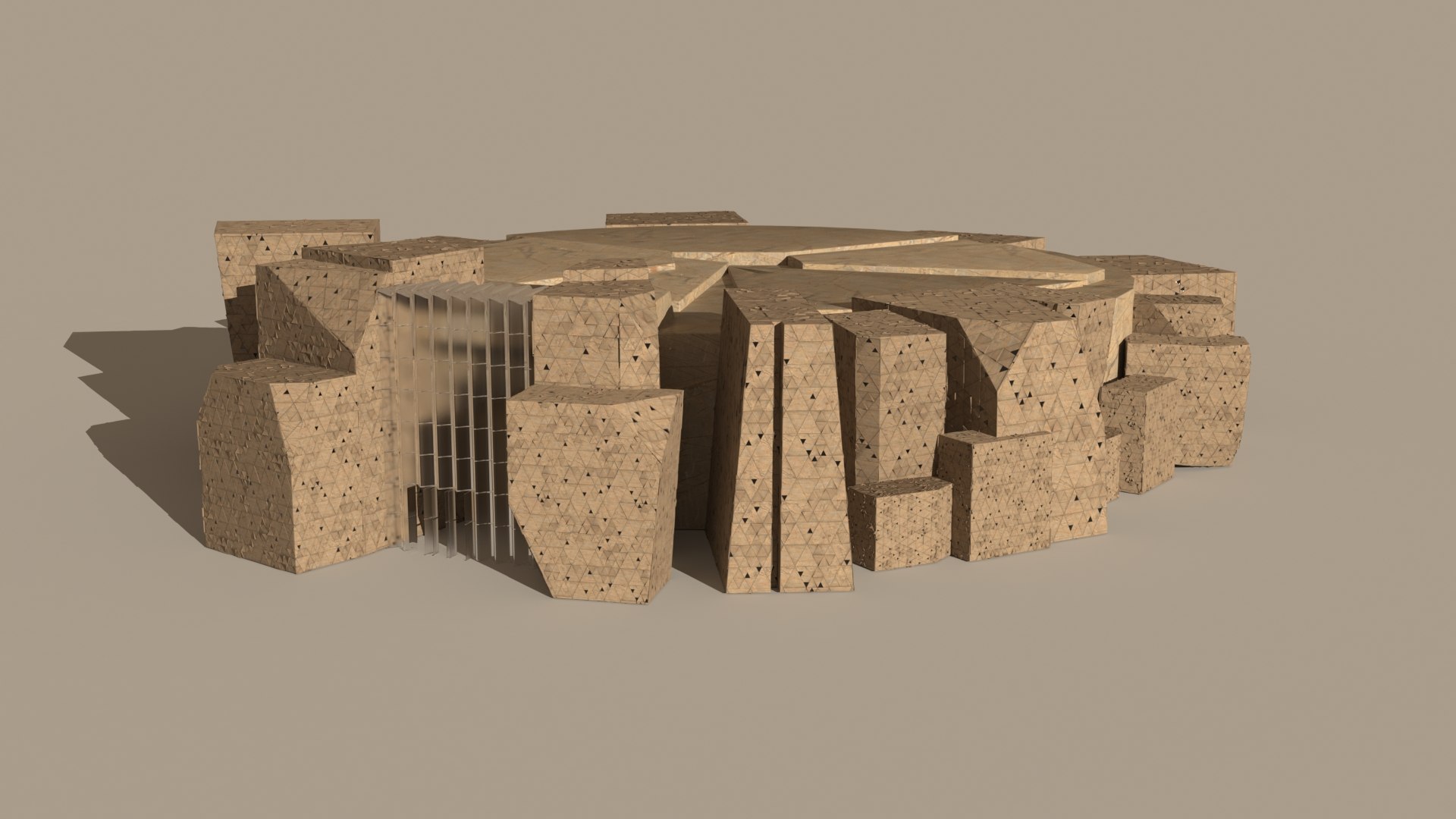 Diriyah Arena Model - TurboSquid 2291520