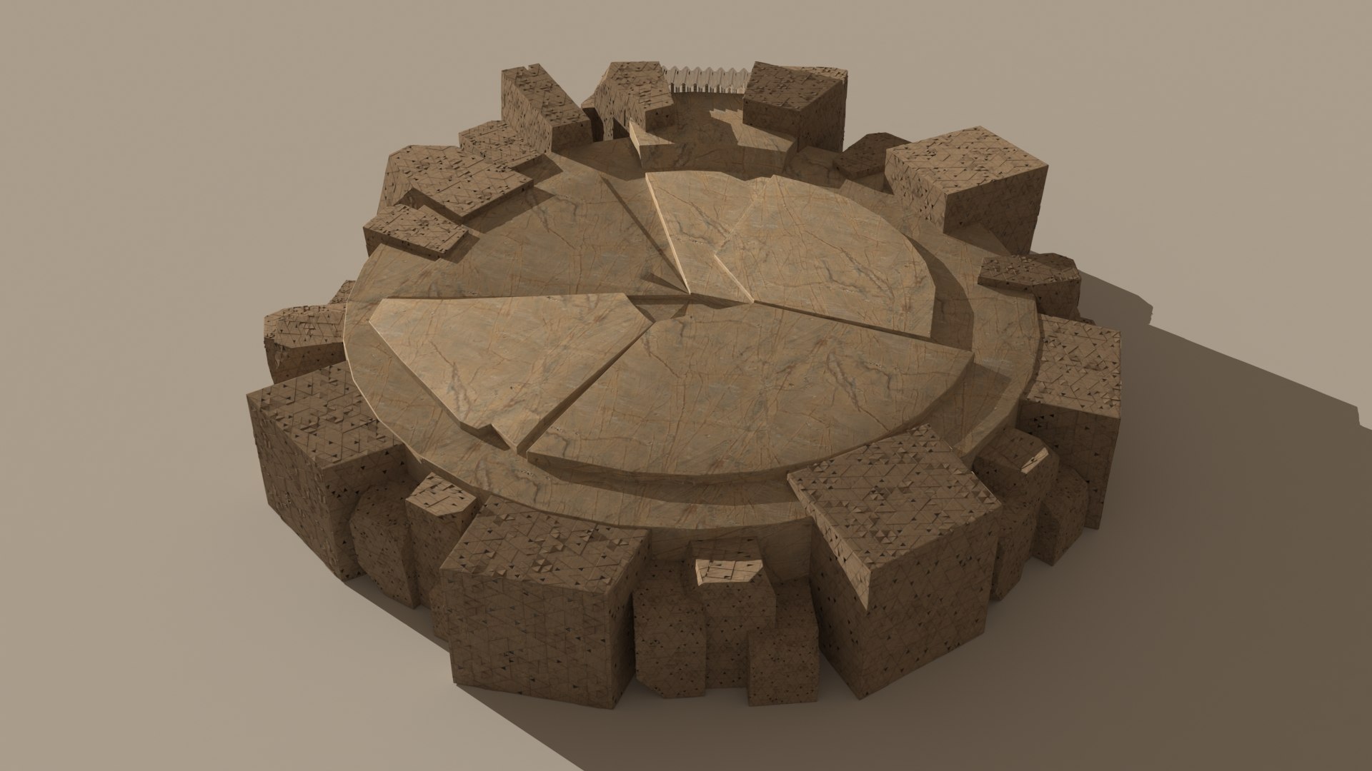 Diriyah Arena Model - TurboSquid 2291520