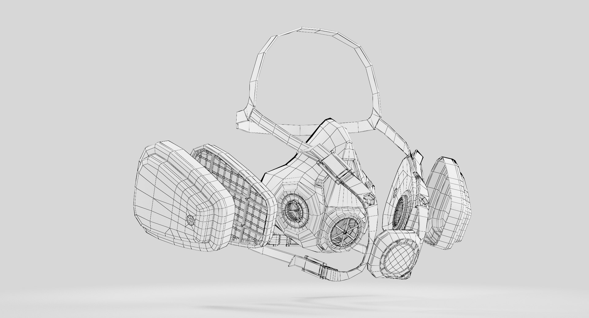 Respirator mask health 3D model - TurboSquid 1555448